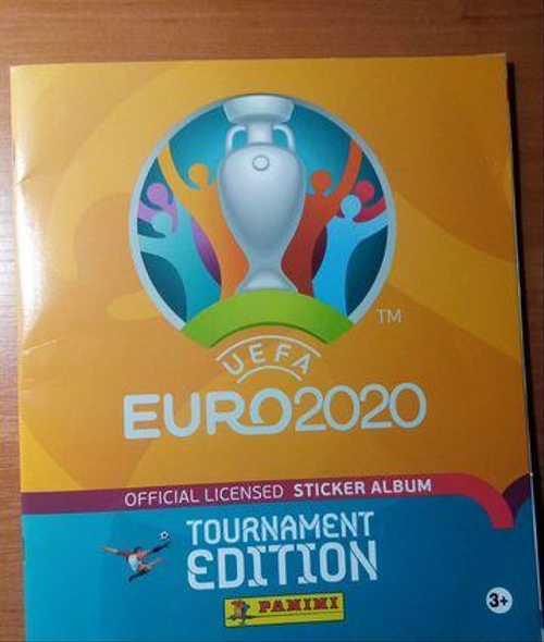 Журнал Panini euro 2020 и набор наклеек