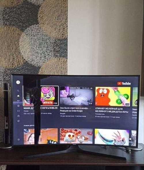 Телевизор smart tv Samsung 48', wifi, изогнутый