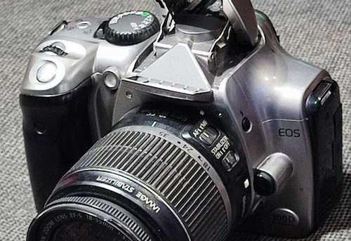 Цифровой фотоаппарат nikon D3100 canon 300d