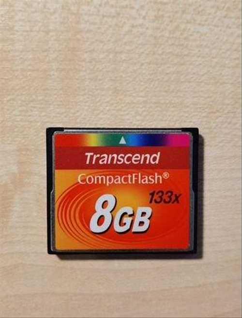 Compactflash transcend 8 gb