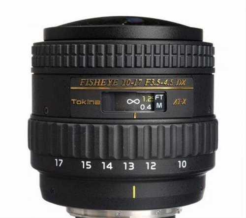 Tokina AT-X 10-17mm f/3.5-4.5 (AT-X 107) AF DX NH