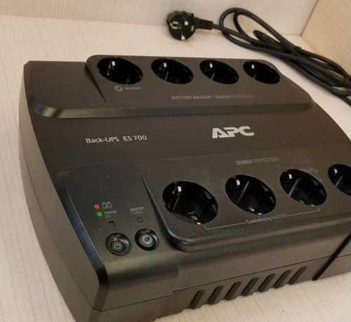 Ибп APC Back-UPC ES700 / BE700G-RS, б/у, без акб