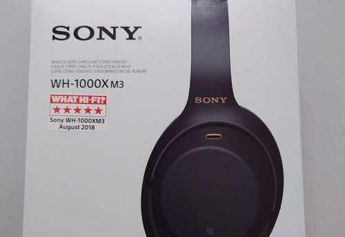 Беспроводные наушники Sony wh 1000xm3 black