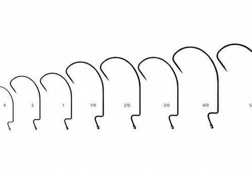 Крючки Saikyo BS-2315 BN № 1 (10шт)