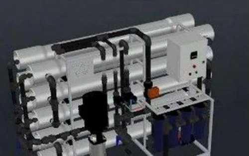 Обратный осмос 10000 литров в час / 10м3/час