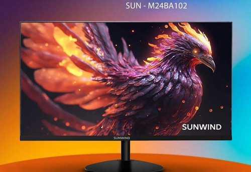 Монитор Sunwind 23.8" VA 75 Гц (новый, гарантия)