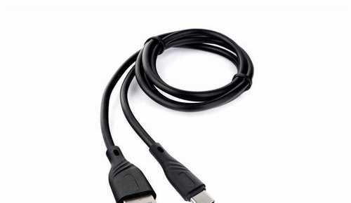 Кабель USB 2.0 AM/USB Type-C 1м Cablexpert черный