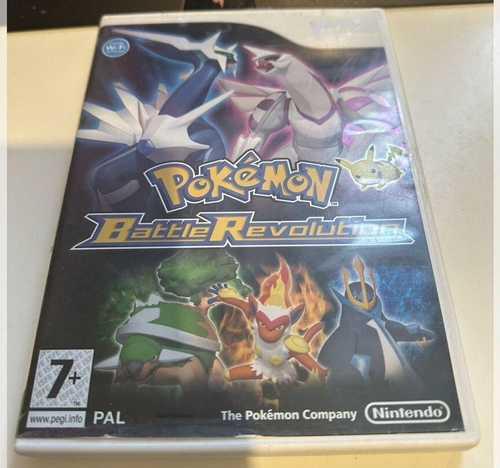 Игра pokemon battle revolution на приставку wii