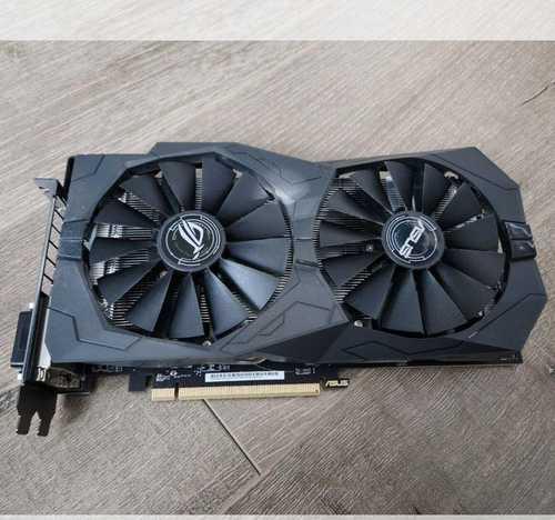 Видеокарта asus rog strix rx570 8gb