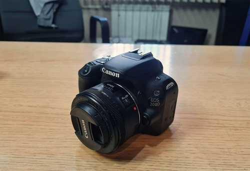 Canon 200D + 2 объектива + стабилизатор