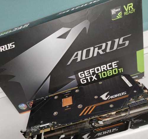 Видеокарта GTX 1080 TI Aorus