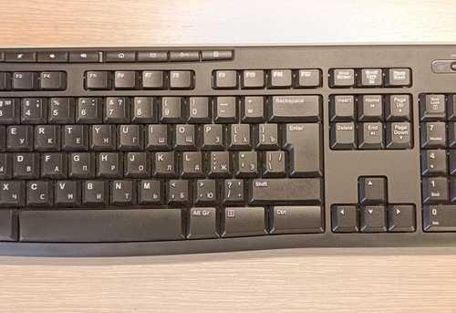Беспроводная клавиатура Logitech K270 (черная)