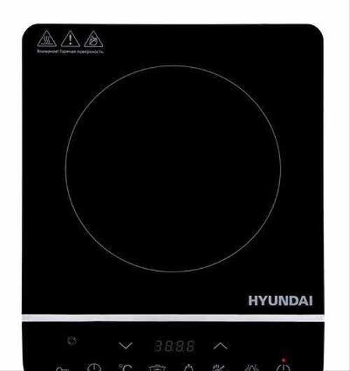 Плита Индукционная Hyundai HYC-0104 черный стеклок
