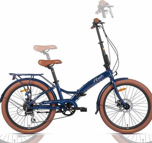Велосипед horh kayo 24RD8D 24" (2024) Dark Blue