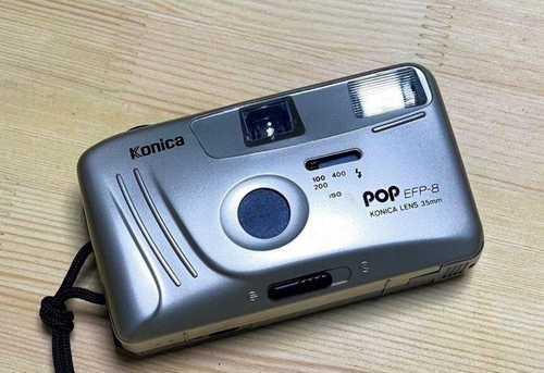Винтажный пленочный фотоаппарат Konica POP EFP-8