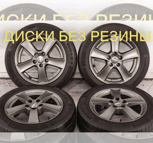 Диски литые R15 VW Polo Skoda Rapid Audi A1