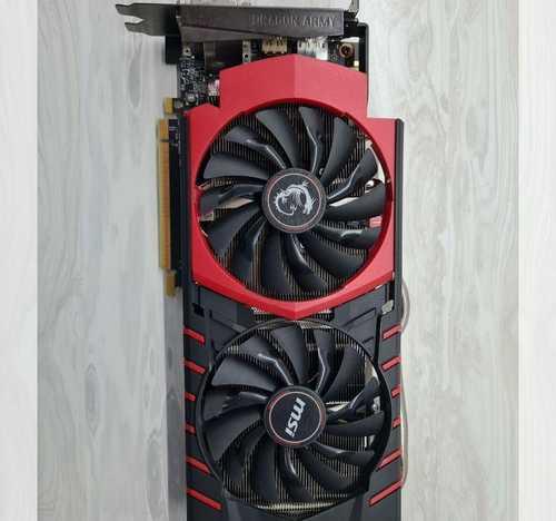 Видеокарта MSI GTX 970 Gaming 4gb