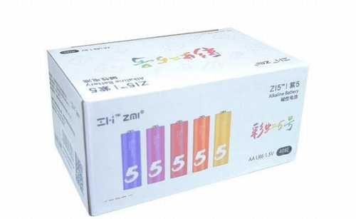 Батарейки ZMI Rainbow ZI5 тип AA 40 шт. (Сolored)