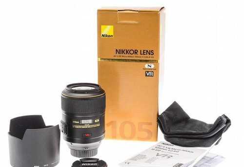 Nikon 105mm f2.8 Micro-Nikkor G ED VR N AF-S
