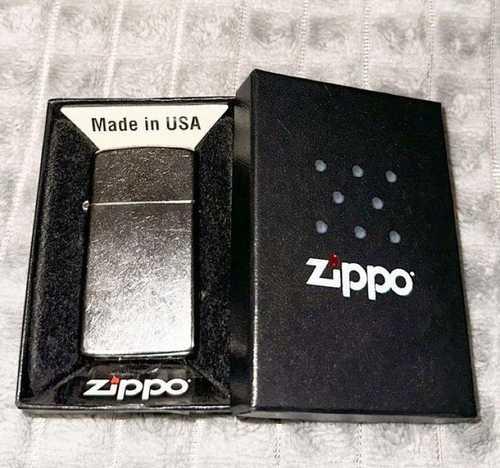 Зажигалка бензиновая zippo slim