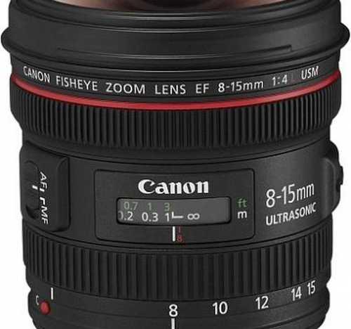 Объектив Canon EF 8-15mm f/4.0L Fisheye USM