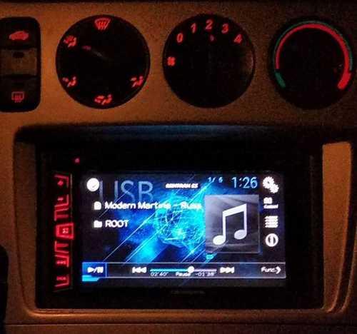 Pioneer Carrozzeria FH-6200DVD Процессор DSP