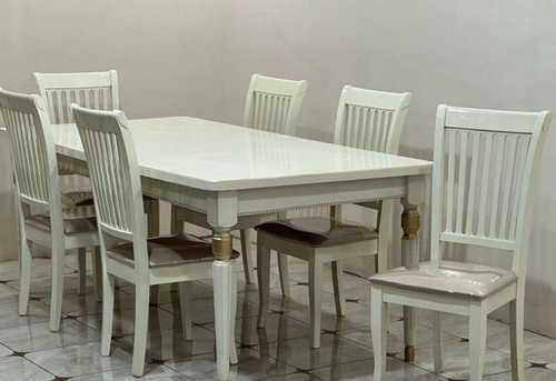 Столовая группа стол и стулья