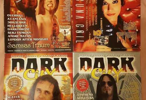 Журналы Dark city,Rock city, Metal art