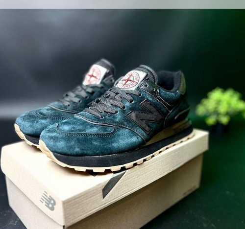 Кроссовки New Balance 574 Stone Island