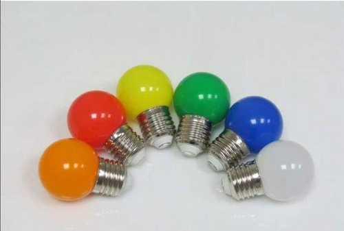 Лампа (белт лайт) сд цоколь Е27 1W 110-240V D45мм