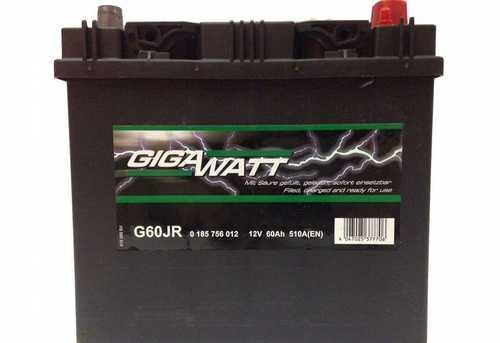 Новый аккумулятор Gigawatt G60JR (75D23L)
