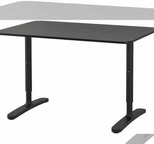 Стол IKEA бекант чёрный