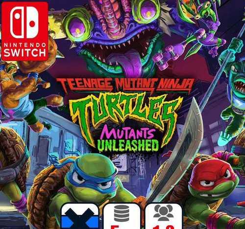 Tmnt: Mutants Unleashed для Nintendo Switch