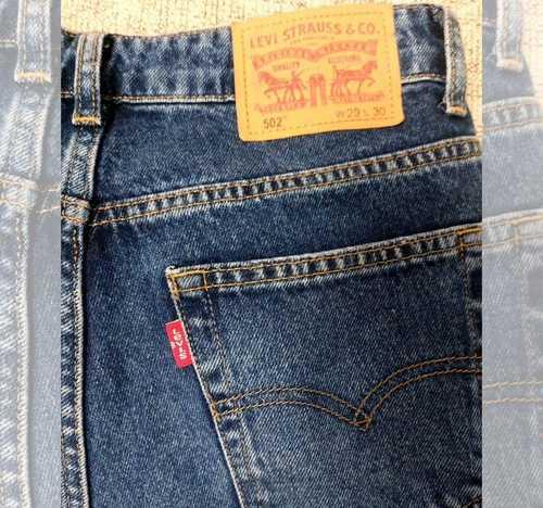 Джинсы мужские levis 502 w29