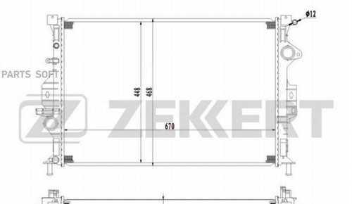 Радиатор охлаждения Форд Ленд Ровер Фрилендер II 0