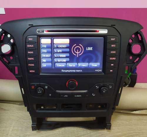 Магнитола Ford Mondeo blaupunkt Navi