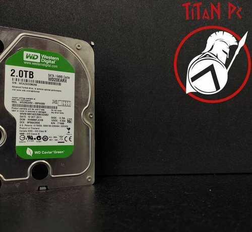 HDD Western Digital Green 2000gb 2tb / Обмен