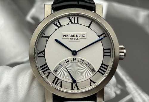 Pierre Kunz Retrograde Seconds White Gold