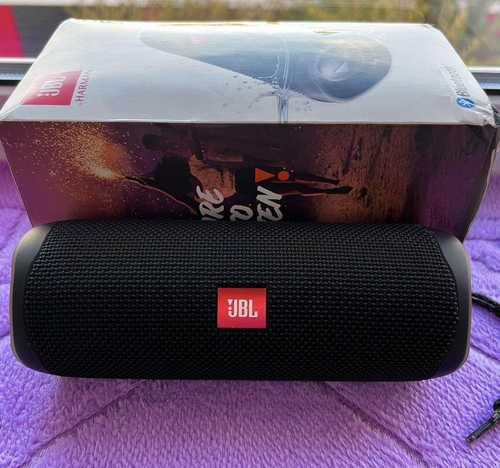 JBL Flip 5 Black, в идеале, оригинал