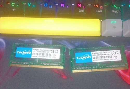 Оперативная память ddr3 2x4gb 1333MHz