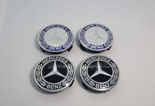 Колпачки Заглушки на литые диски Mercedes-Benz