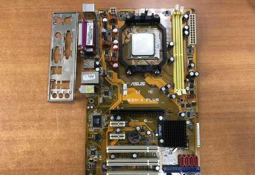 Мат. плата sAM2 asus M2N-X plus + Athlon 64 X2