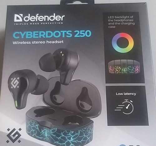 Наушники гарнитура defender cyberdots 250