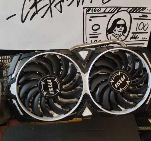 Видеокарта RX 580 8GB 2048SP