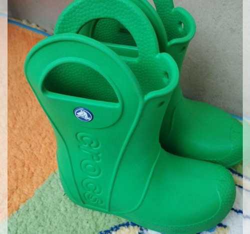 Резиновые сапоги crocs