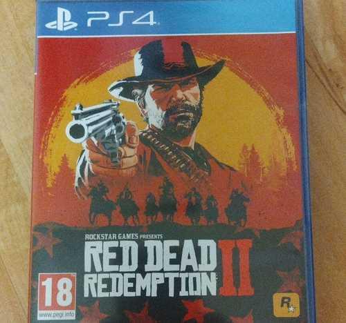 Red dead redemption 2 ps4 диск