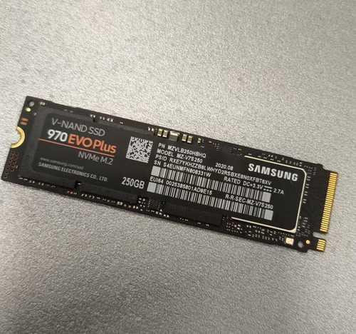 Ssd m2 nvme 256gb samsung