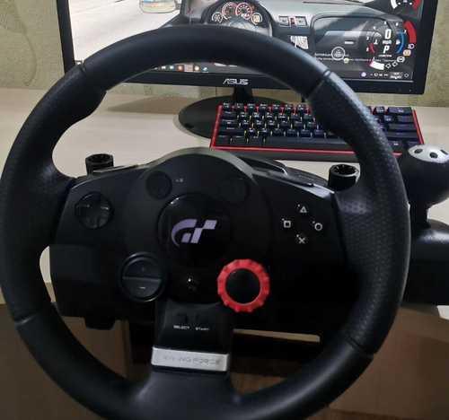 Руль logitech driving force gt 900