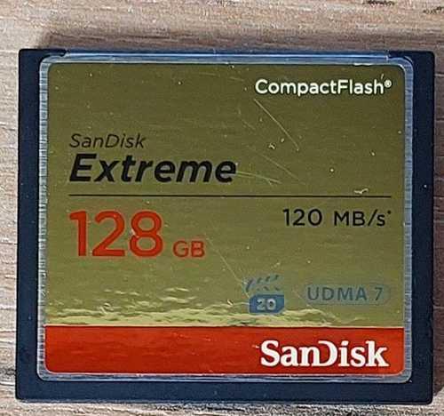 Карта памяти SanDisk Comapct Flash 128gb