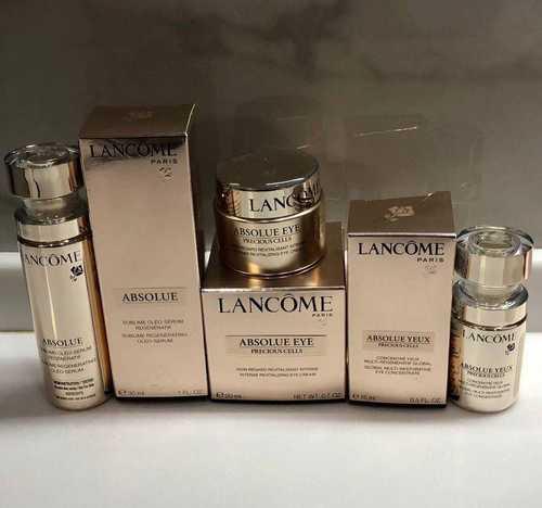 Lancome крем для глаз, сыворотка